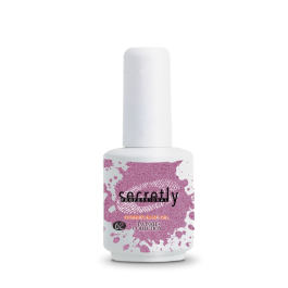 База гел лак SECRETLY Rubber base Twinkle Collection 62 15 мл. на топ ...